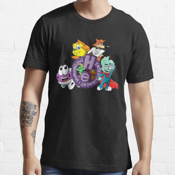 "Humongous Entertainment Characters" T-shirt for Sale by MadelynBedards ...