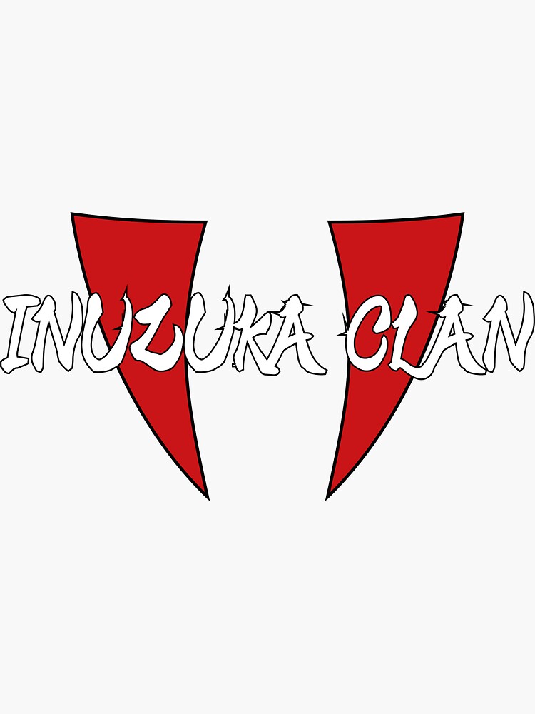 "Inuzuka Clan Ninja Symbol - Anime" Sticker by Motivateforlife | Redbubble