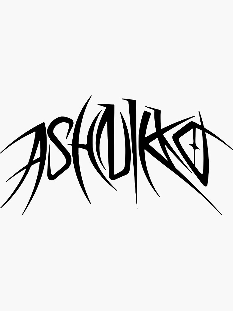 "ashnikko" Sticker for Sale by rukais | Redbubble