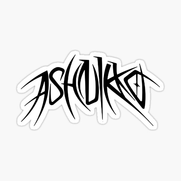 "ashnikko" Sticker for Sale by rukais | Redbubble
