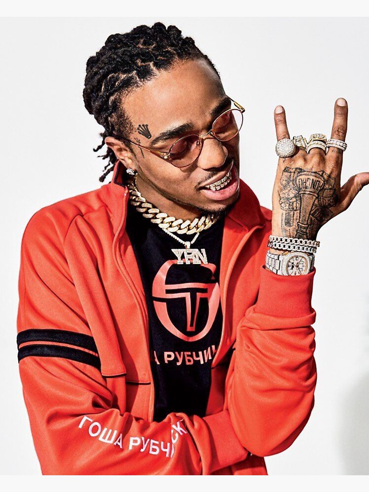 "Album - Quavo " Sticker for Sale by MacTimpany | Redbubble