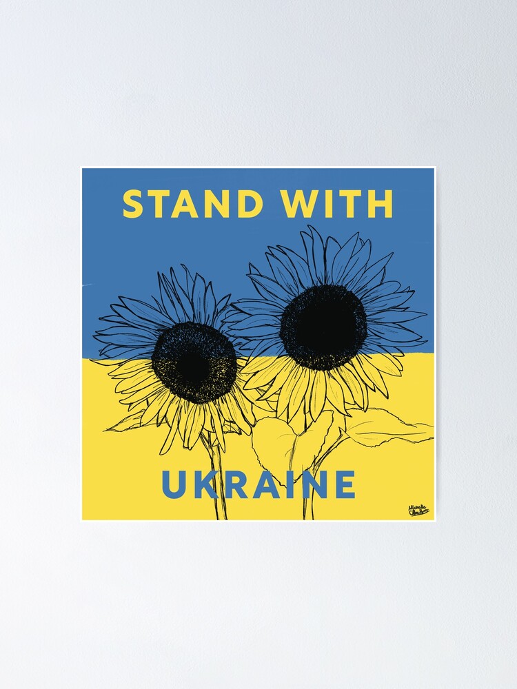 "STAND WITH UKRAINE (Phrase) - Proceeds will be donated to Urkainian ...
