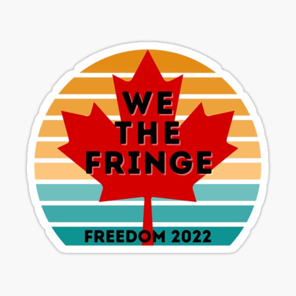 "We The Fringe " Sticker for Sale by Daisylonan | Redbubble