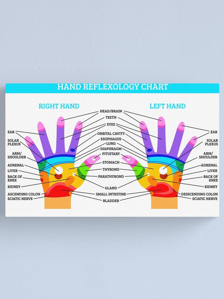 Printable Hand Reflexology Chart