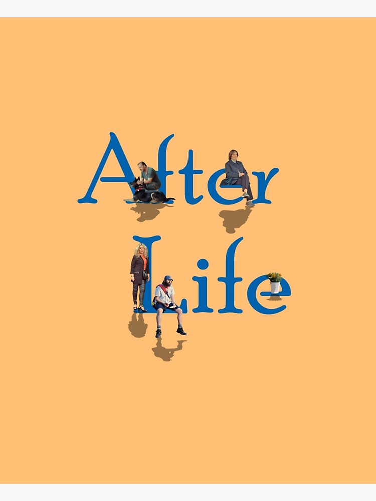 "Ricky gervais afterlife Graphic " Sticker for Sale by amytheillustra ...