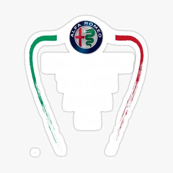 "Alfa Romeo " Sticker by Daisylonan | Redbubble