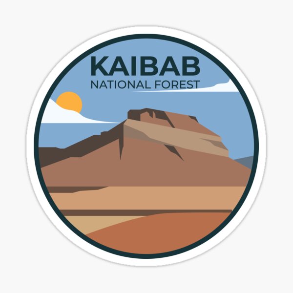 "Kaibab National Forest" Sticker by park-land | Redbubble