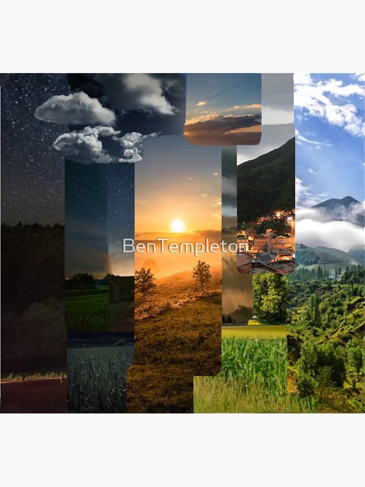 "Early Morning Sky Timelapse" Sticker by BenTempleton | Redbubble