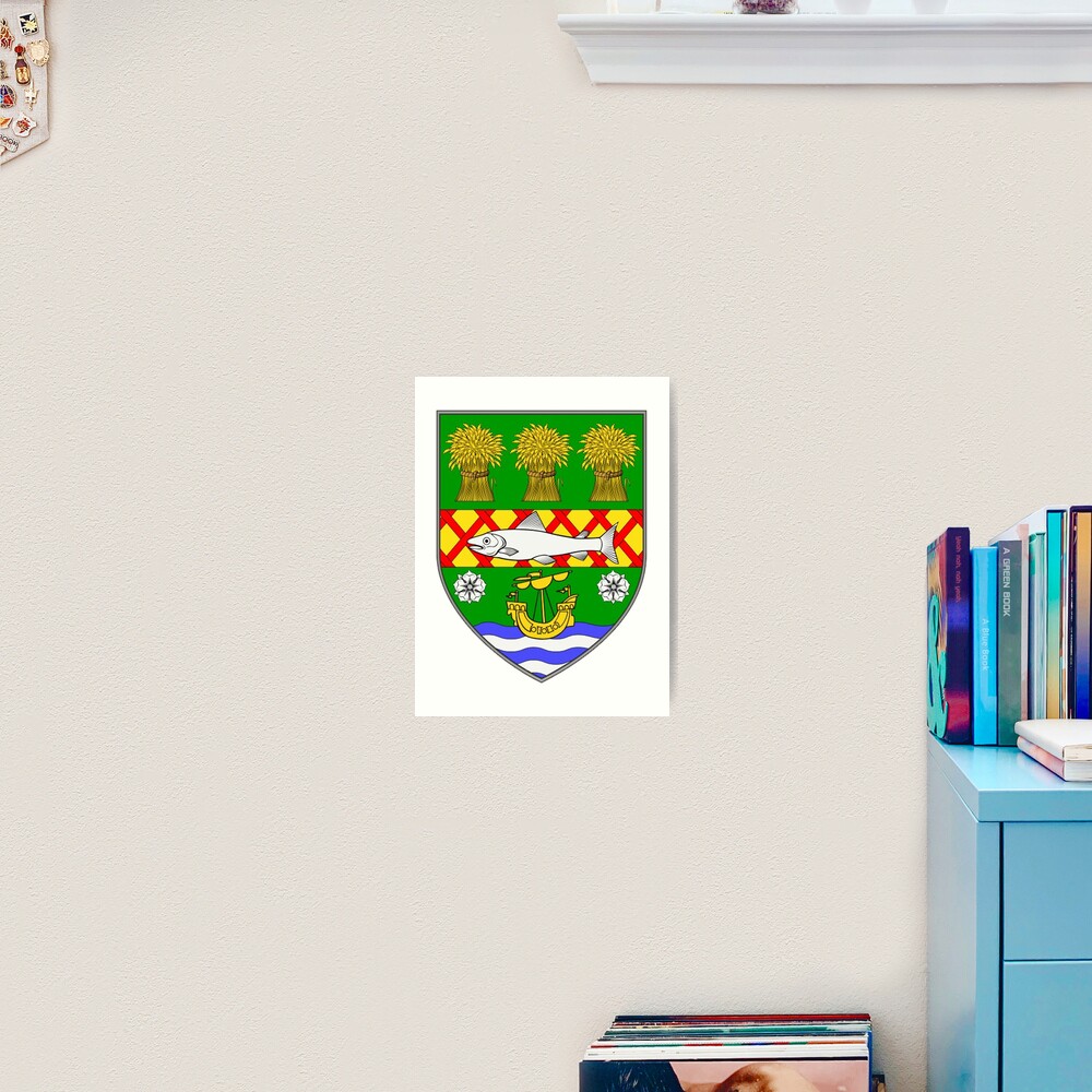 "County Down Coat of Arms" Art Print by downwithdetroit | Redbubble