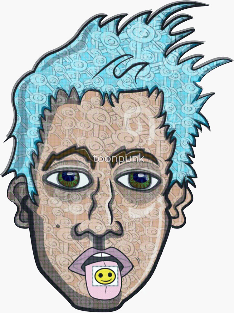 "The Trip - LSD" Sticker for Sale by toonpunk | Redbubble