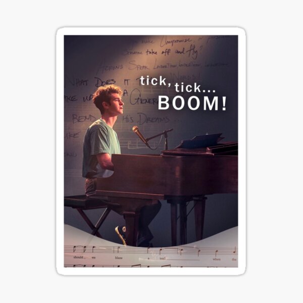 "Andrew Garfield tick tick boom I love Andrew Garfield Peter " Sticker ...