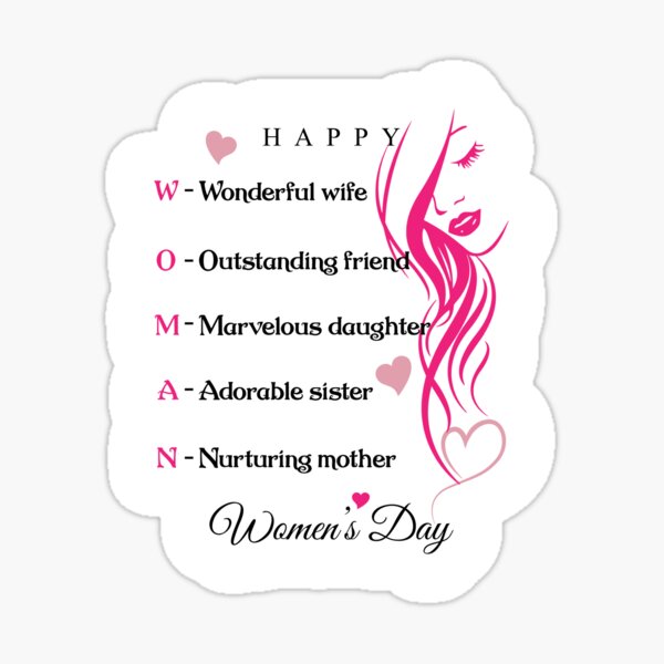 "International Women's Day March 8 2022 - Womens History month" Sticker ...