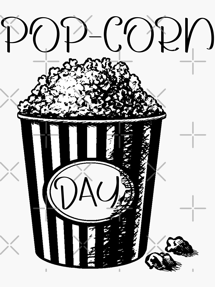 "Popcorn Day Porpcorn Addict National Popcorn Day Popcorn Party Movie ...