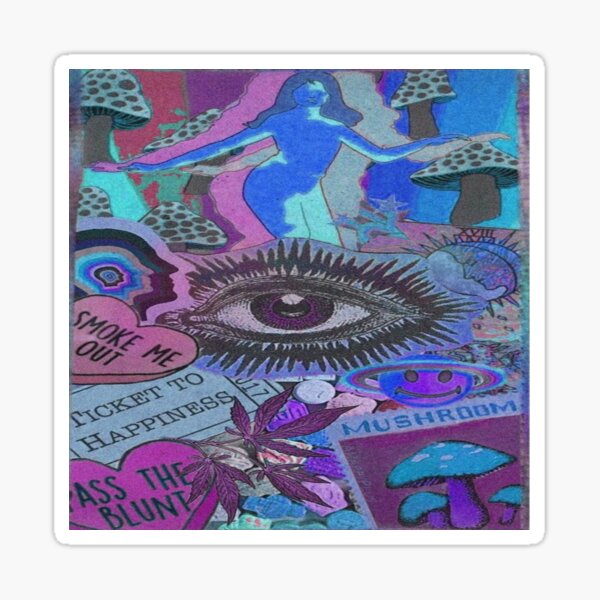 "Indie Aesthetic" Sticker for Sale by thundercloset | Redbubble