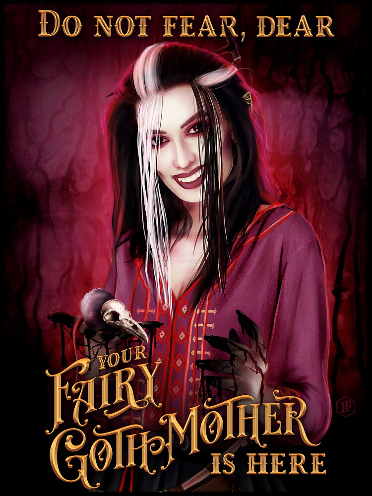 "Laudna | Fairy Gothmother | Critical Role Fan Art" Sticker by ...