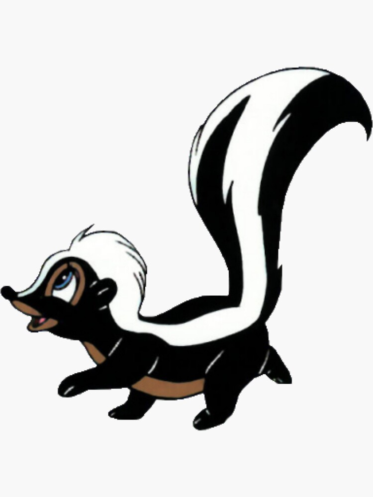 "Skunk Animation" Sticker by GalinStickers | Redbubble