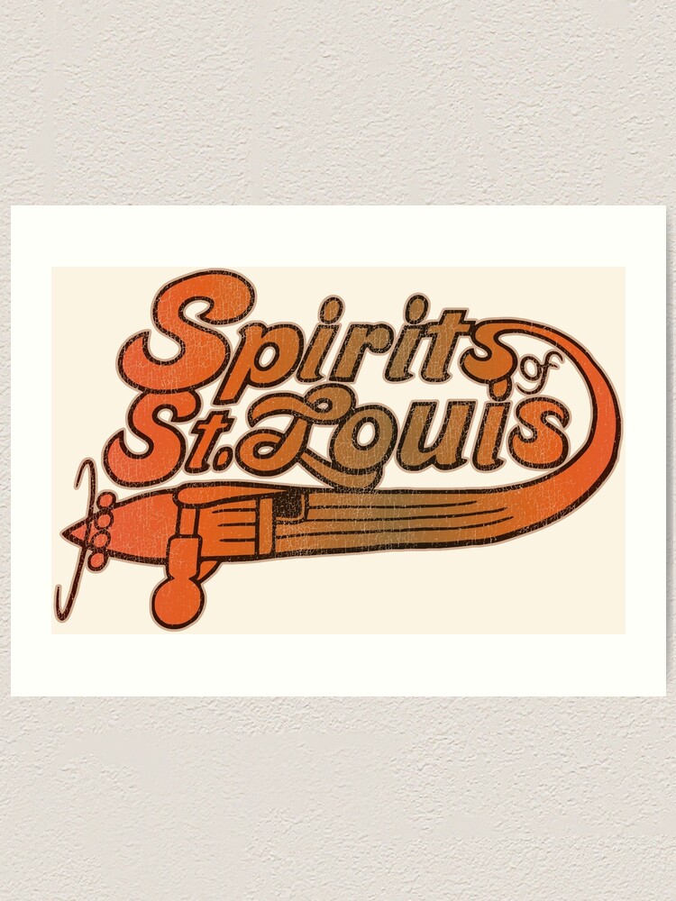 "Retro Defunct Spirits of St Louis Basketball" Art Print for Sale by ...