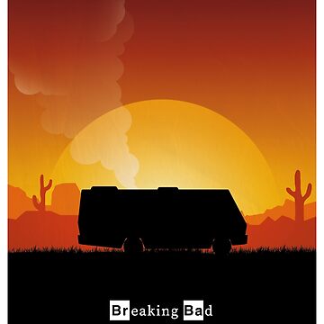 "Breaking Bad Minimal poster" Poster by manonpradier | Redbubble