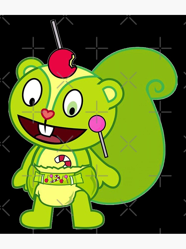 "Nutty - Happy Tree Friends " Poster for Sale by OtakuEmporium | Redbubble