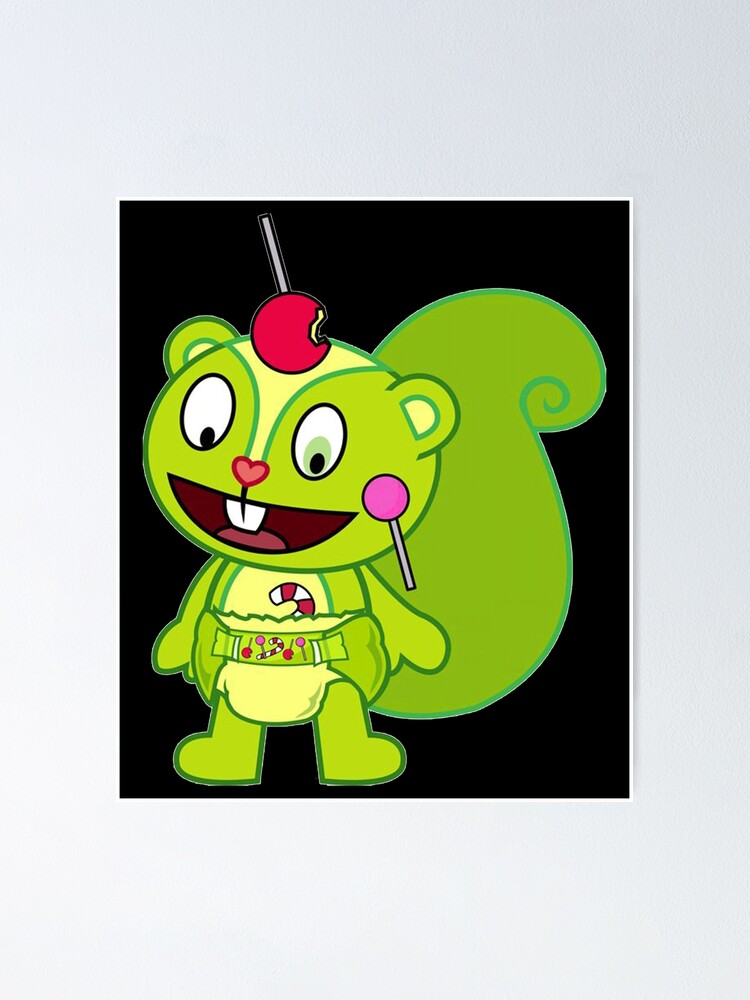 "Nutty - Happy Tree Friends " Poster for Sale by OtakuEmporium | Redbubble