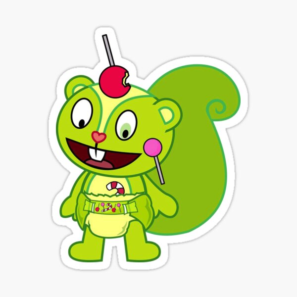 "Nutty - Happy Tree Friends " Sticker by OtakuEmporium | Redbubble