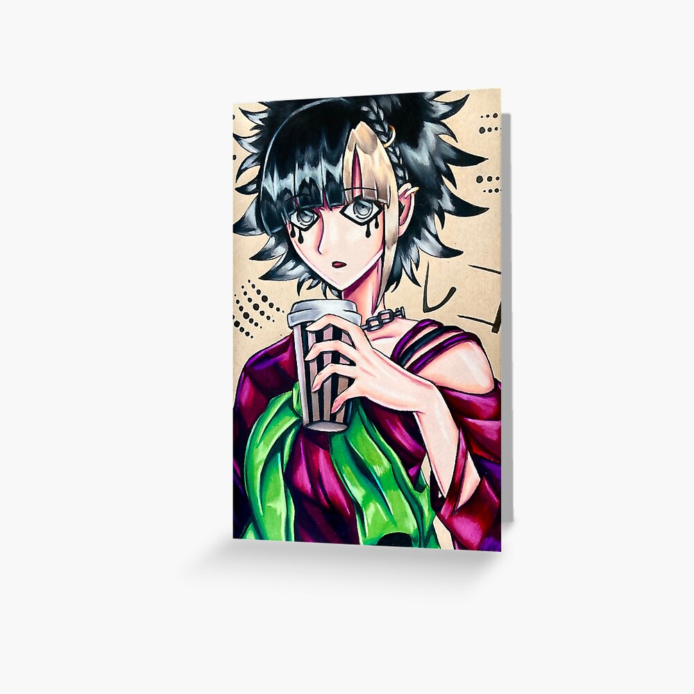 "Yttd Reko Yabusame fanart" Greeting Card by Kameron-Haru | Redbubble