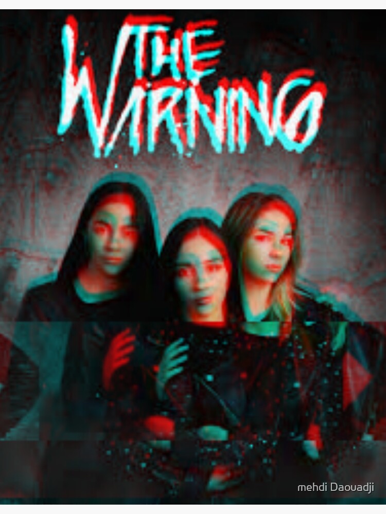 Pegatina for Sale con la obra «The Warning es una banda de rock ...