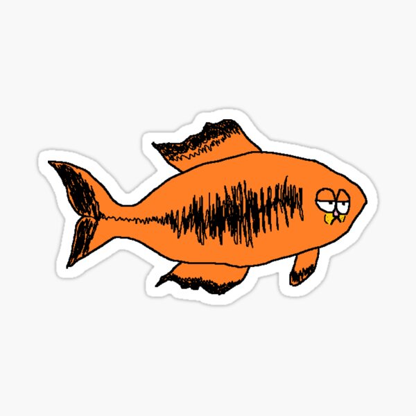 "Garfish" Sticker by vulonkaaz | Redbubble