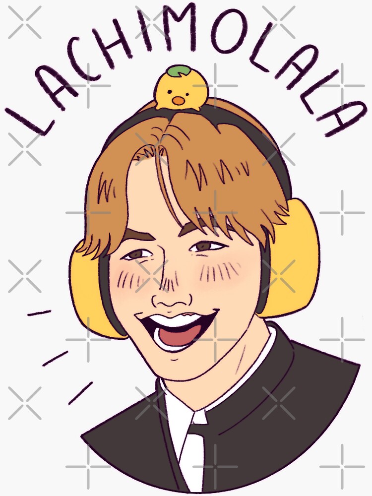 "Lachimolala" Sticker by zevstari | Redbubble