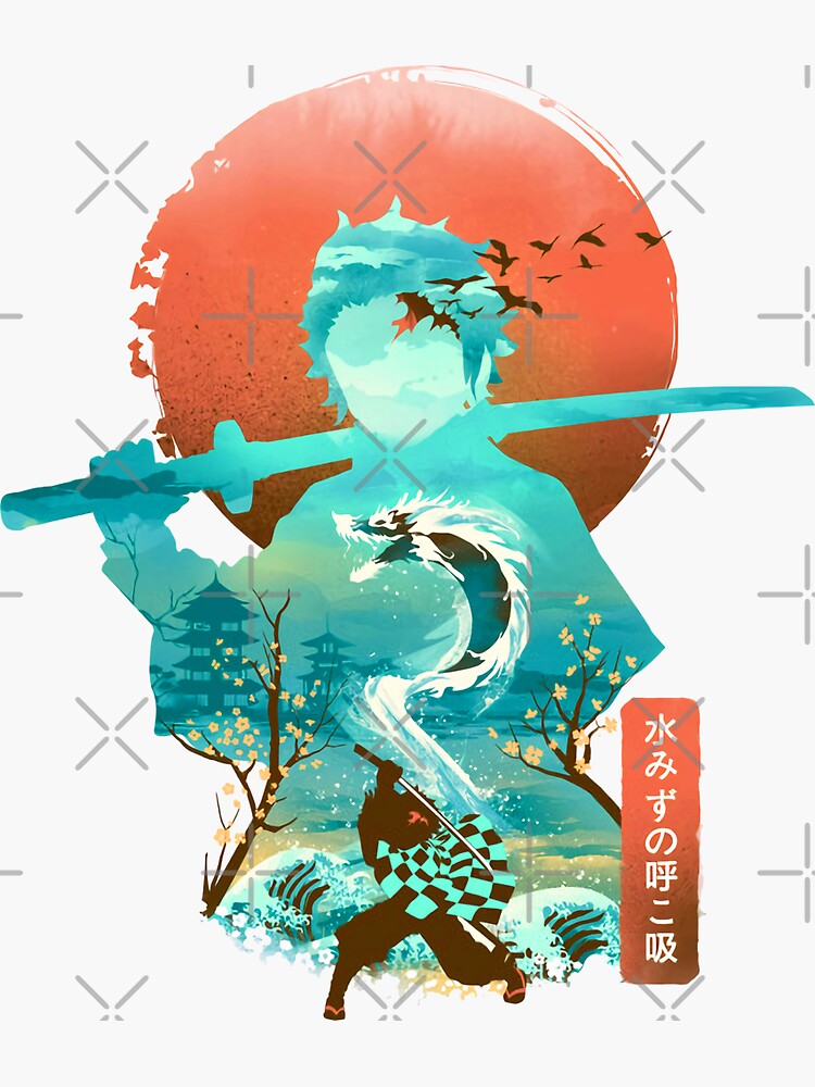 "Sumiko" Sticker by BlackThroneArt | Redbubble