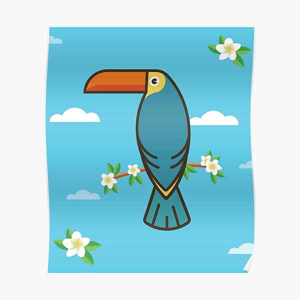 "Toucan Bird Parrot Tucan Animals" Poster for Sale by TheJawShop ...