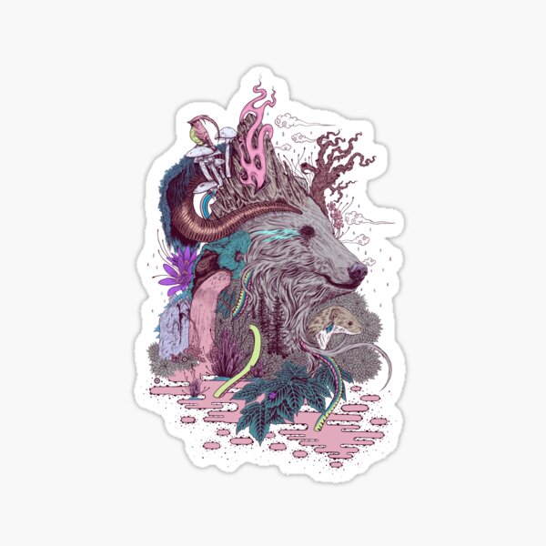 "Forest Warden" Sticker for Sale by MatMiller | Redbubble