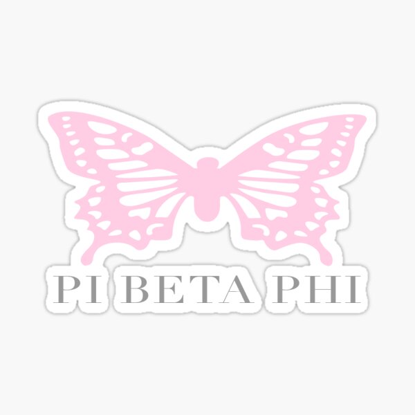 "Pi Beta Phi" Sticker for Sale by Caitjcreations | Redbubble