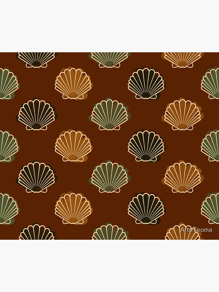 "Birth of Venus Shell Pattern" Sticker for Sale by ArteTeoma | Redbubble