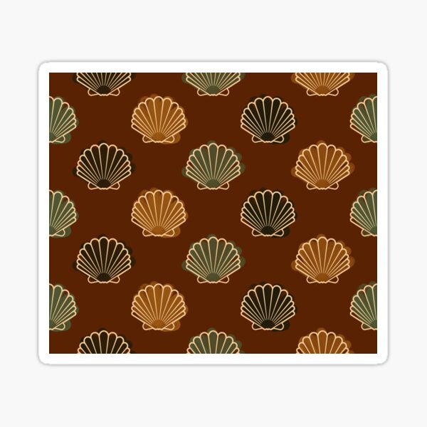 "Birth of Venus Shell Pattern" Sticker for Sale by ArteTeoma | Redbubble