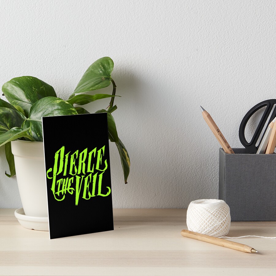 "PTV Merch Pierce The Veil Logo" Art Board Print by RanaMia | Redbubble