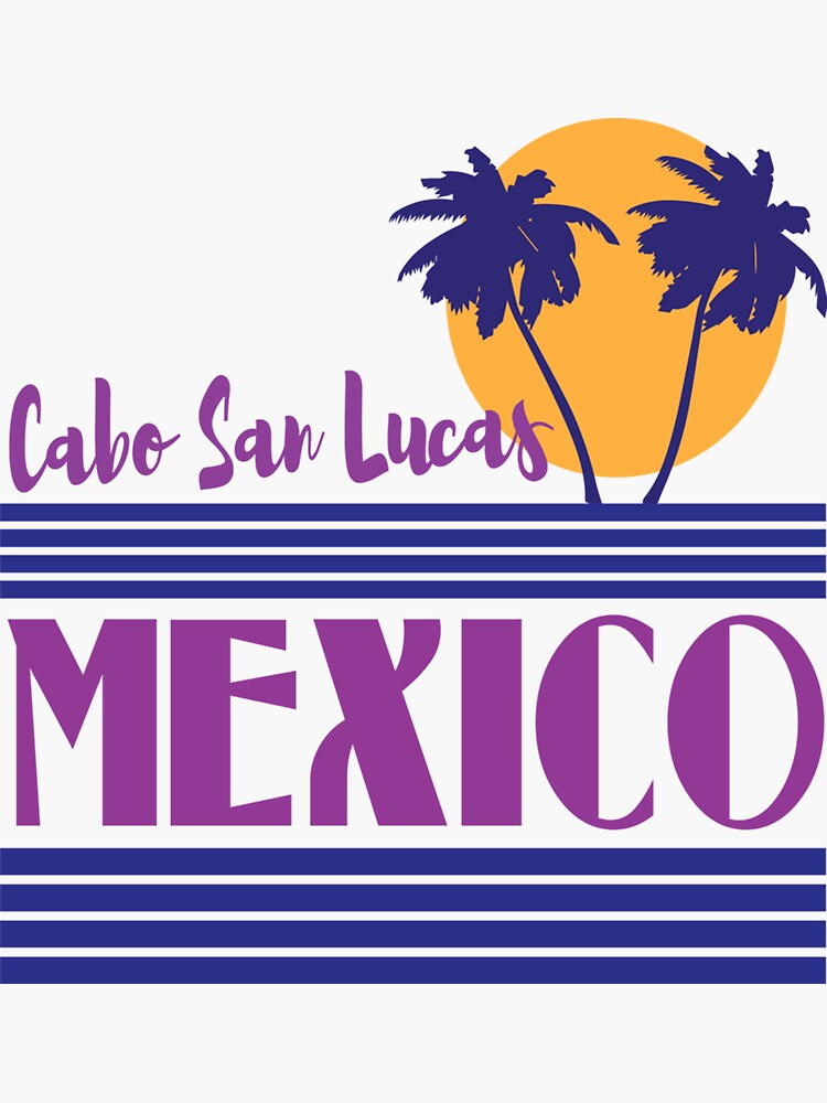 "Cabo San Lucas Mexico Sticker" Sticker by haaskael39 | Redbubble