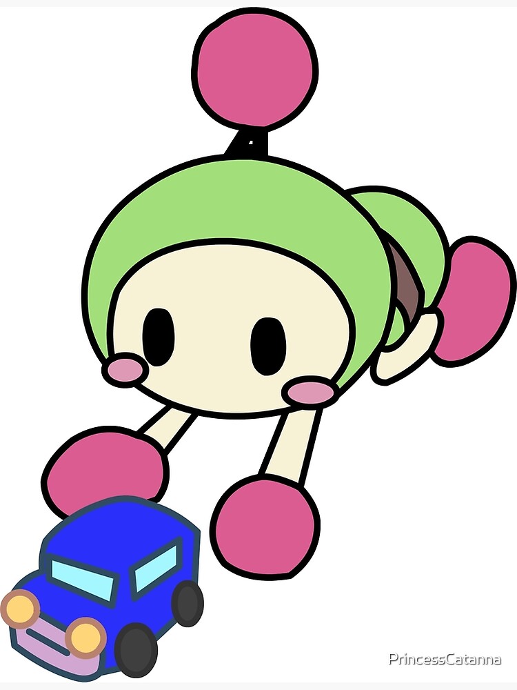 "Green Bomberman - Super Bomberman R" Poster for Sale by ...