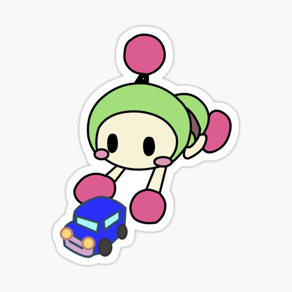 "Green Bomberman - Super Bomberman R" Sticker for Sale by ...