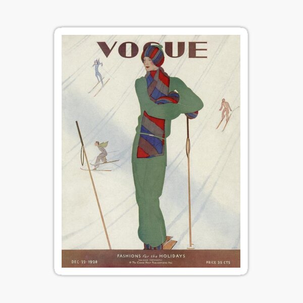 "Vogue Magazine" Sticker by samirry | Redbubble