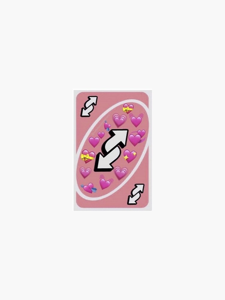 "Uno Reverse" Sticker for Sale by Lilzbrwn | Redbubble