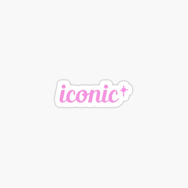 "Iconic " Sticker by maddycd610 | Redbubble