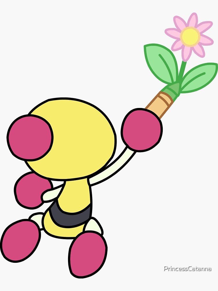 "Yellow Bomberman - Super Bomberman R" Sticker for Sale by ...