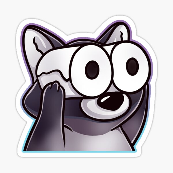 "Binoculars" Sticker for Sale by justkarii | Redbubble