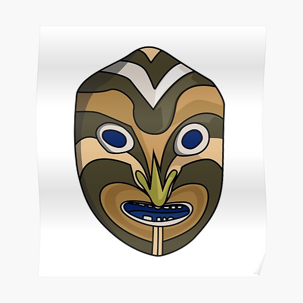 "Easter Island Moai Ancient Tribal Art Face Mask Sculpture Artwork Gift ...