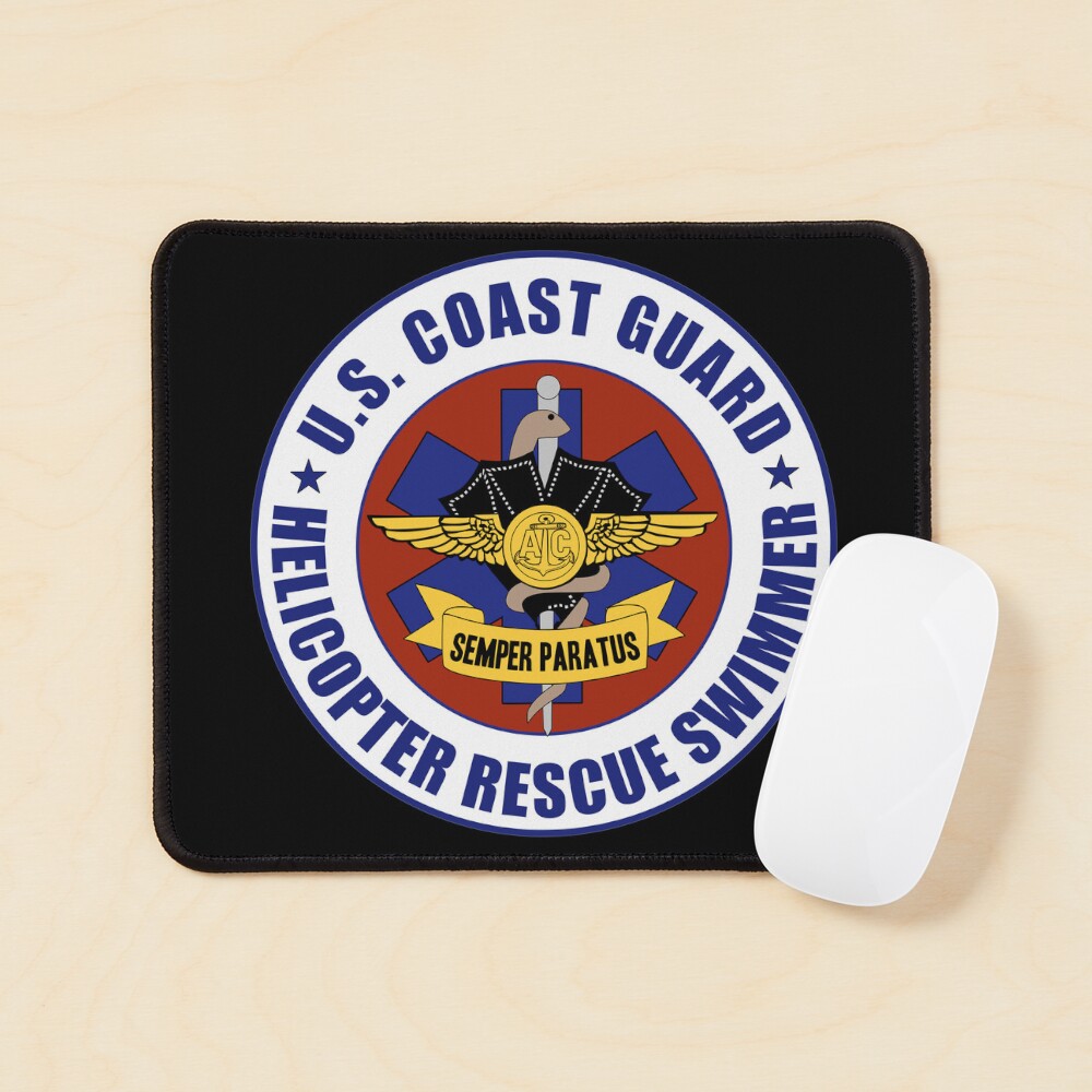 "USCG Helicopter Rescue Swimmer patch" Sticker for Sale by ...