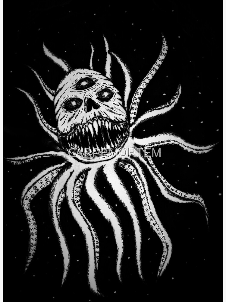 "Tentacle Cyclops Triclops Alien Monster" Photographic Print for Sale ...