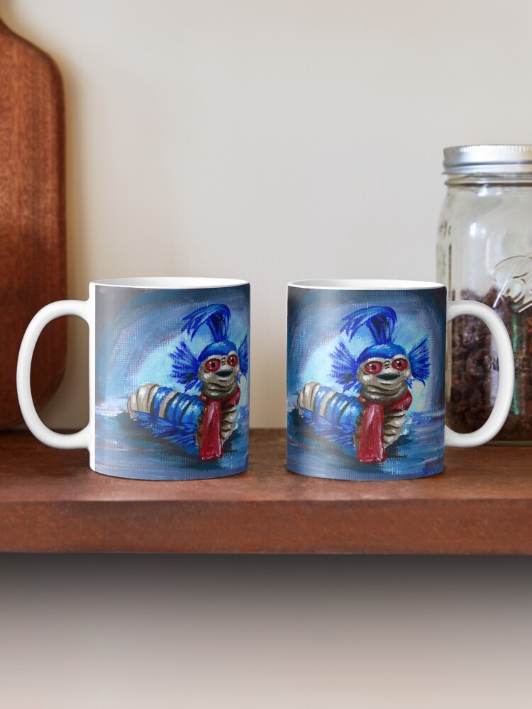 "'Ello! Labyrinth Worm" Coffee Mug for Sale by Katie Clark | Redbubble