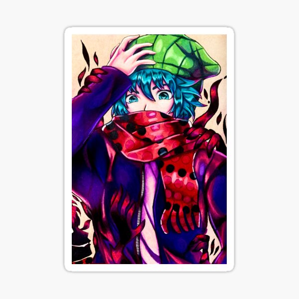 "Yttd Sou Hiyori fanart" Sticker for Sale by Kameron-Haru | Redbubble