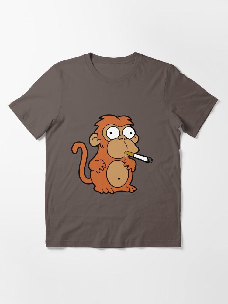 "Simpsons Lionel Hutz Smoking Monkey" T-shirt for Sale by OliviaMutante ...